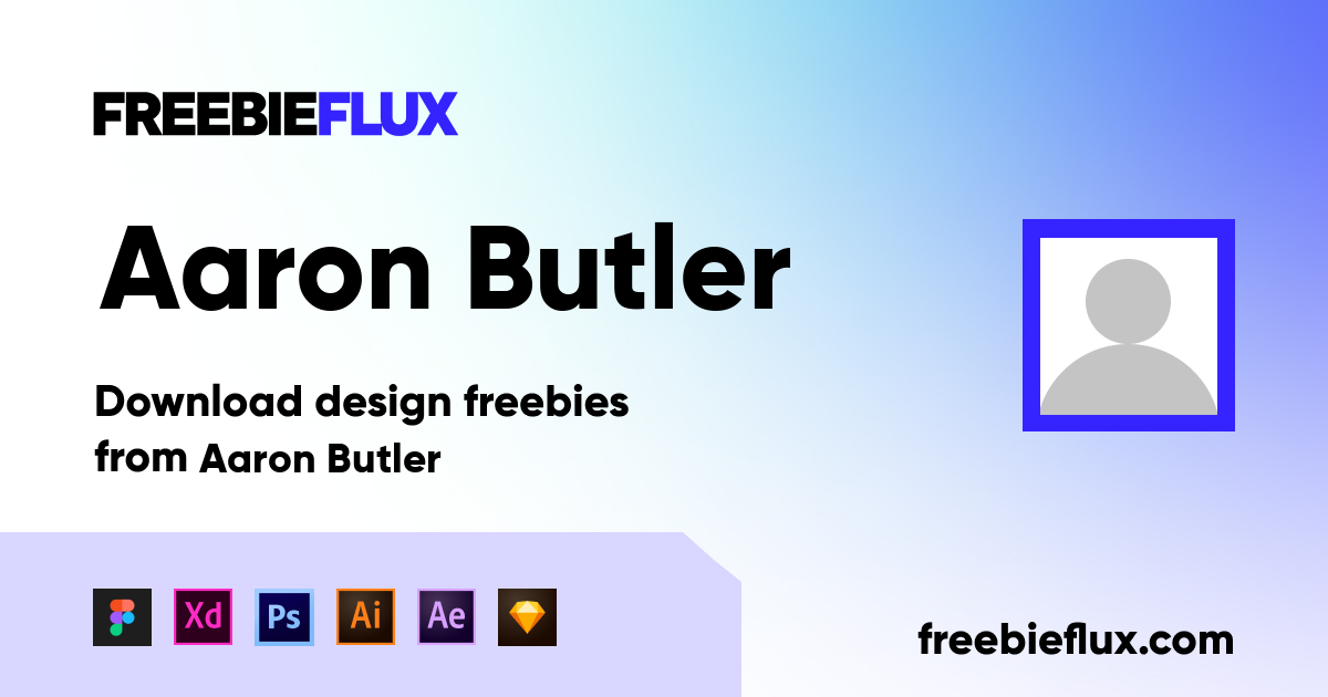 1 freebies for Figma, Adobe XD and Sketch by Aaron Butler