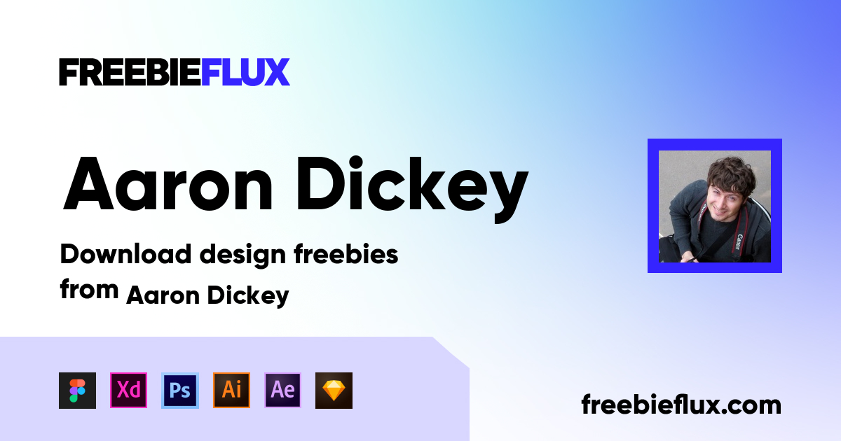 1 freebies for Figma, Adobe XD and Sketch by Aaron Dickey