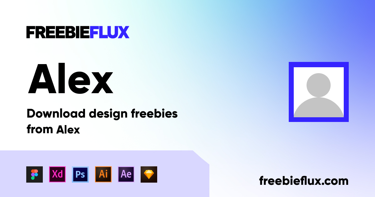 1 freebies for Figma, Adobe XD and Sketch by Alex