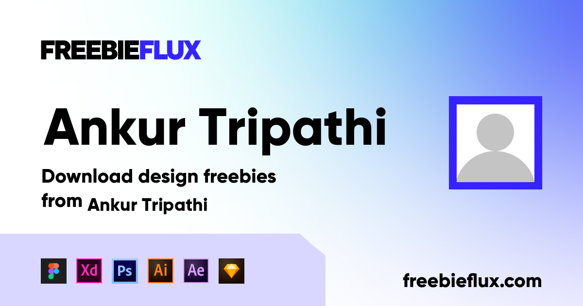 4 freebies for Figma, Adobe XD and Sketch by Ankur Tripathi