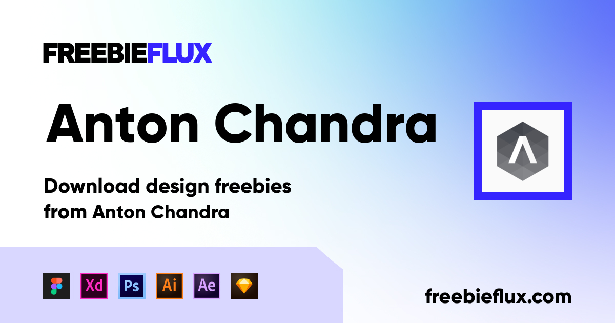 1 freebies for Figma, Adobe XD and Sketch by Anton Chandra