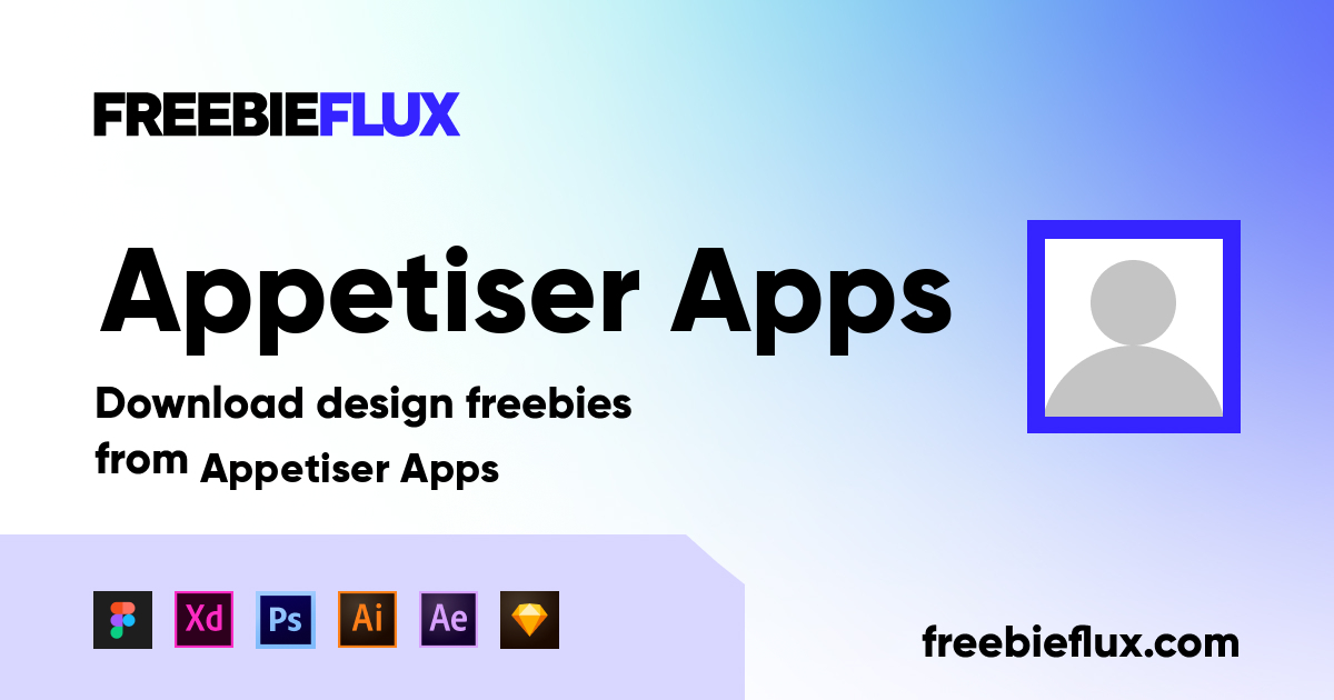 1 freebies for Figma, Adobe XD and Sketch by Appetiser Apps