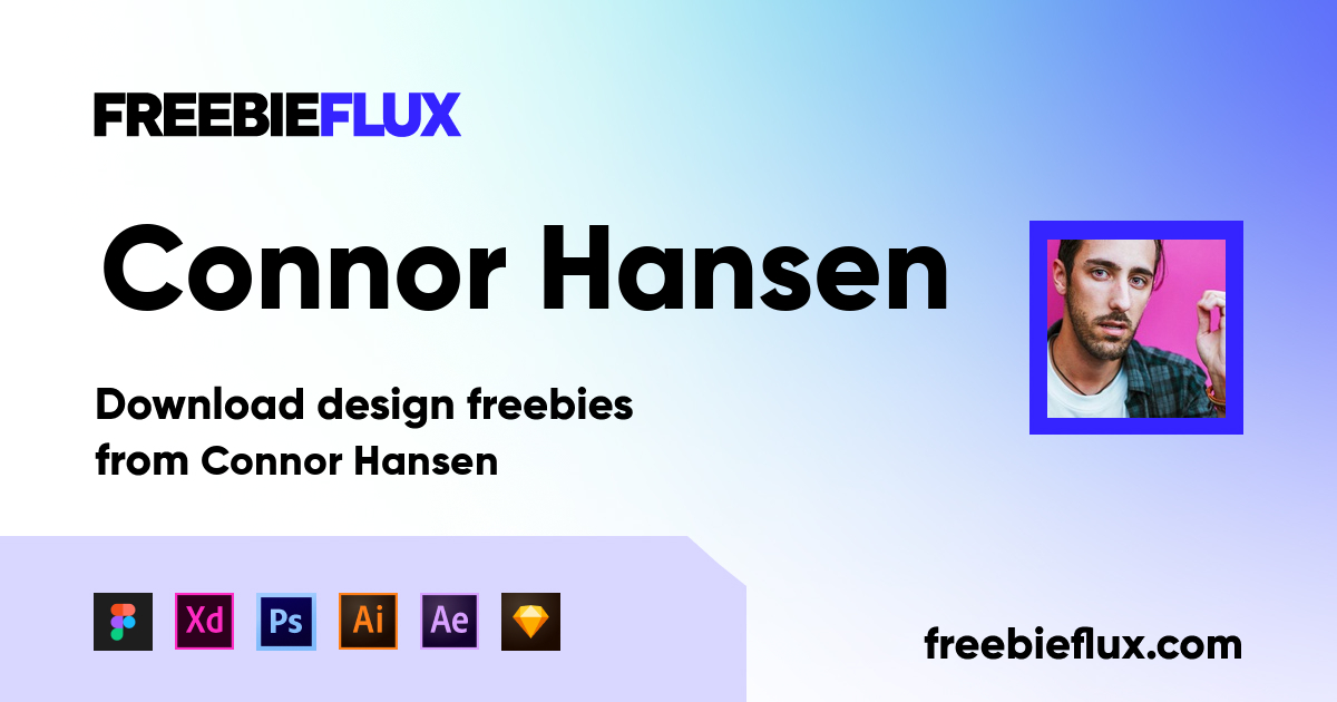 2 freebies for Figma, Adobe XD and Sketch by Connor Hansen