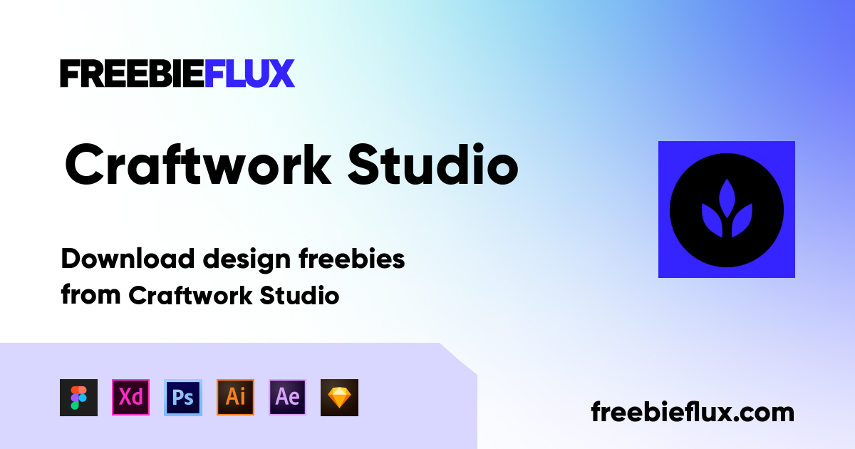 2 freebies for Figma, Adobe XD and Sketch by Craftwork Studio