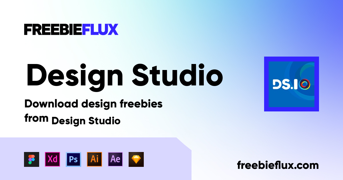 1 freebies for Figma, Adobe XD and Sketch by Design Studio