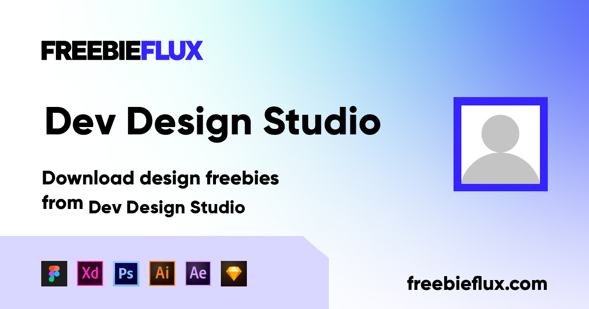 2 freebies for Figma, Adobe XD and Sketch by Dev Design Studio