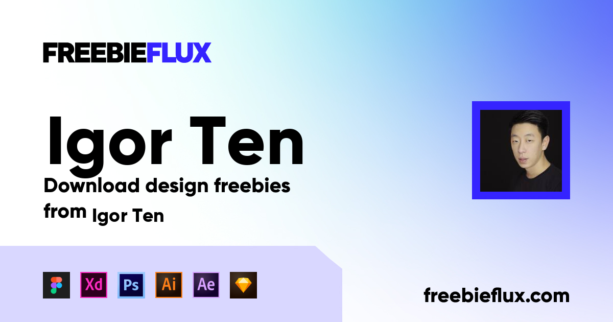 2 freebies for Figma, Adobe XD and Sketch by Igor Ten