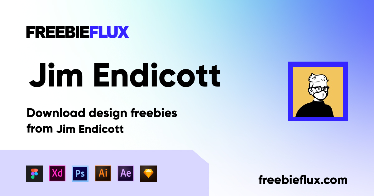 4 freebies for Figma, Adobe XD and Sketch by Jim Endicott
