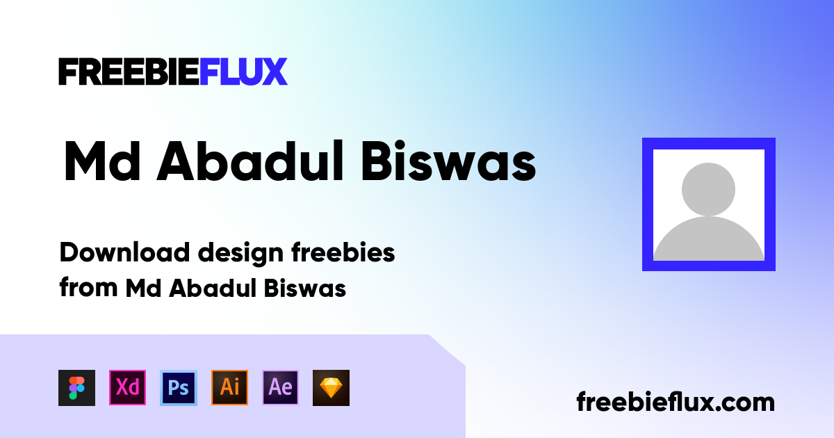 1 freebies for Figma, Adobe XD and Sketch by Md Abadul Biswas