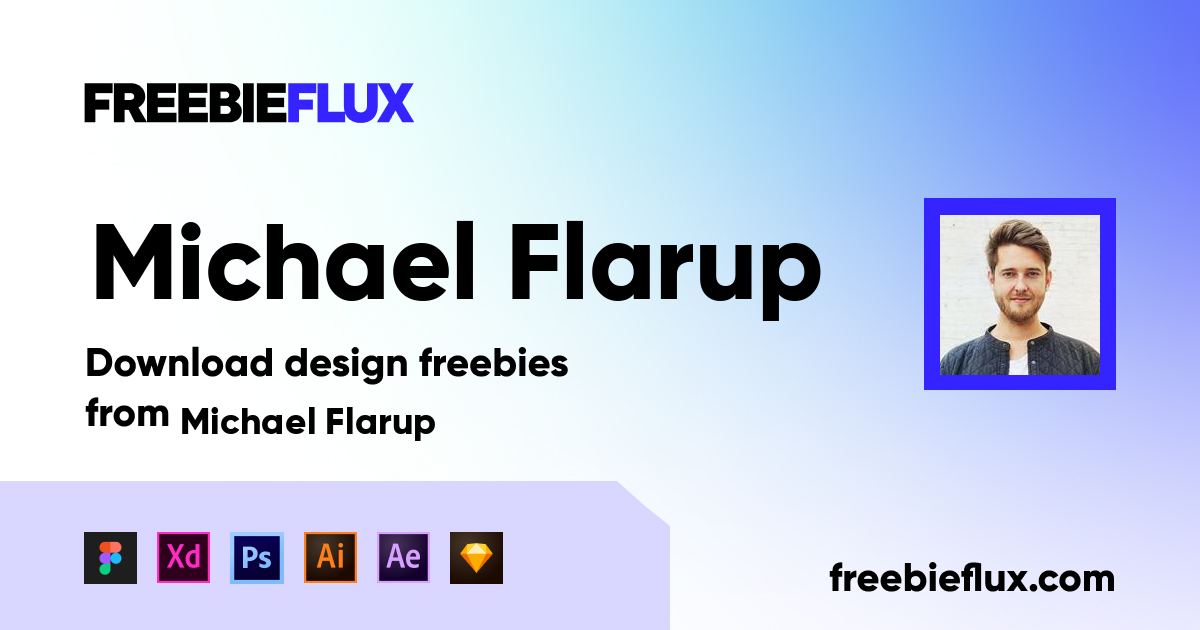 1 freebies for Figma, Adobe XD and Sketch by Michael Flarup