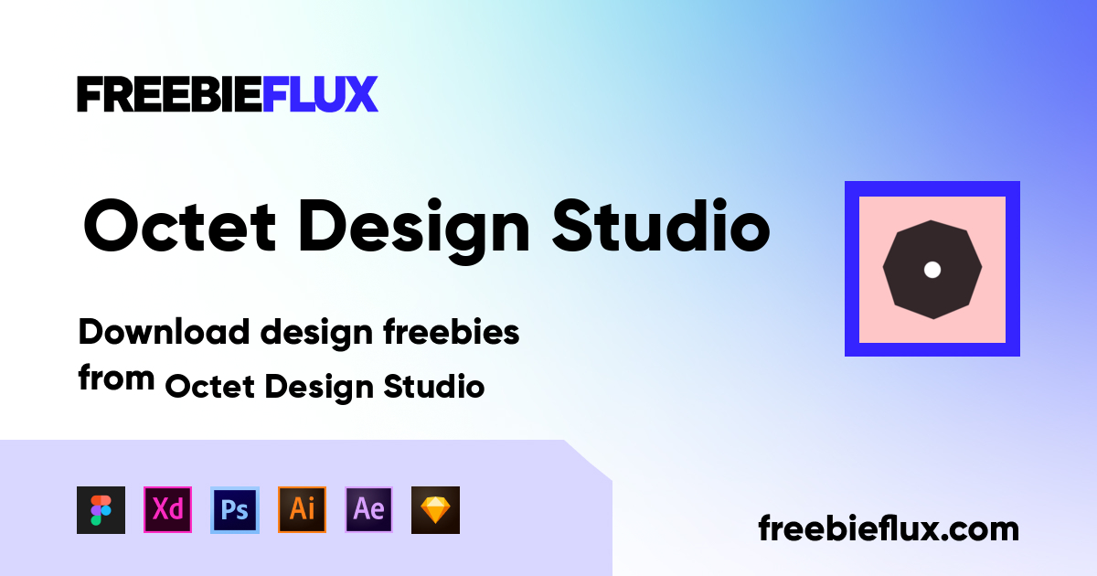 1 freebies for Figma, Adobe XD and Sketch by Octet Design Studio