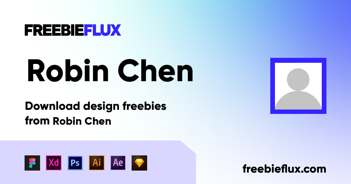 1 freebies for Figma, Adobe XD and Sketch by Robin Chen