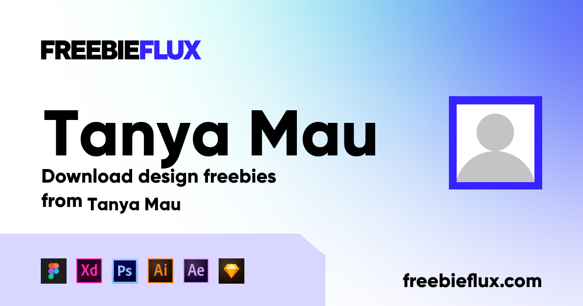 0 freebies for Figma, Adobe XD and Sketch by Tanya Mau