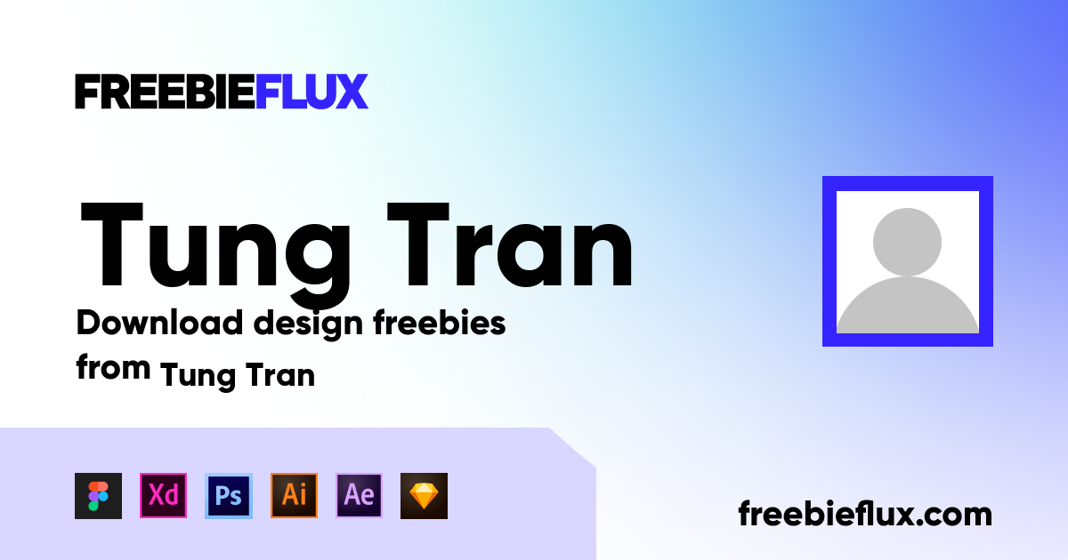 5 freebies for Figma, Adobe XD and Sketch by Tung Tran