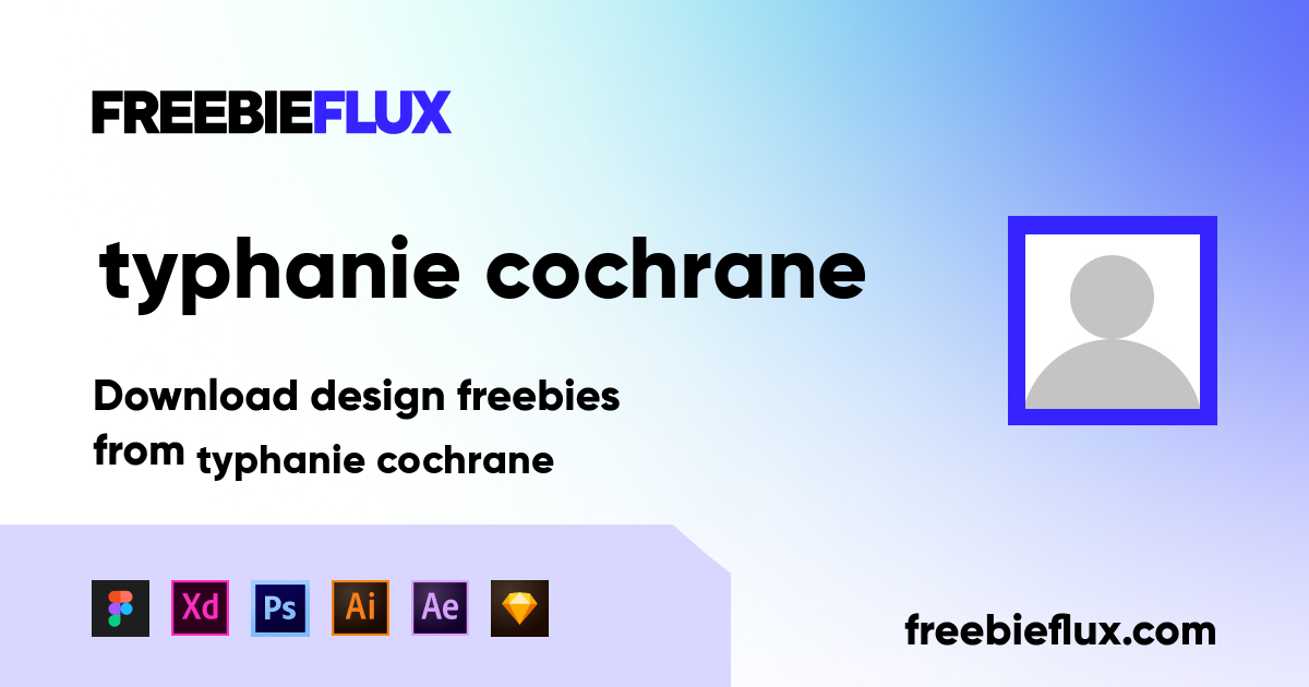 1 freebies for Figma, Adobe XD and Sketch by typhanie cochrane