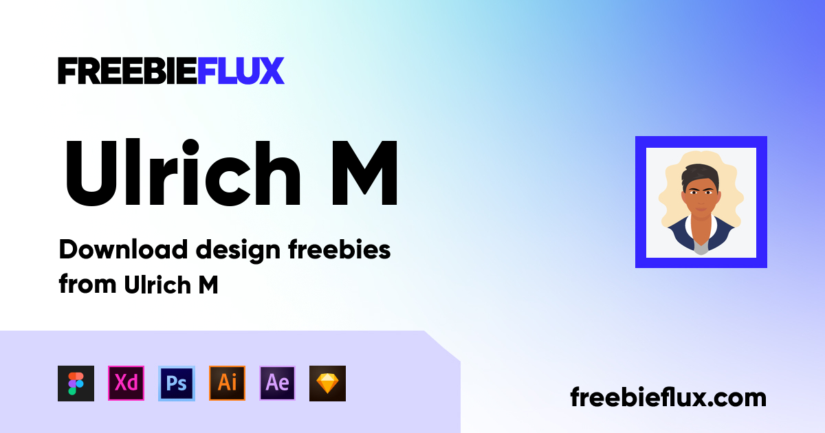 1 freebies for Figma, Adobe XD and Sketch by Ulrich M