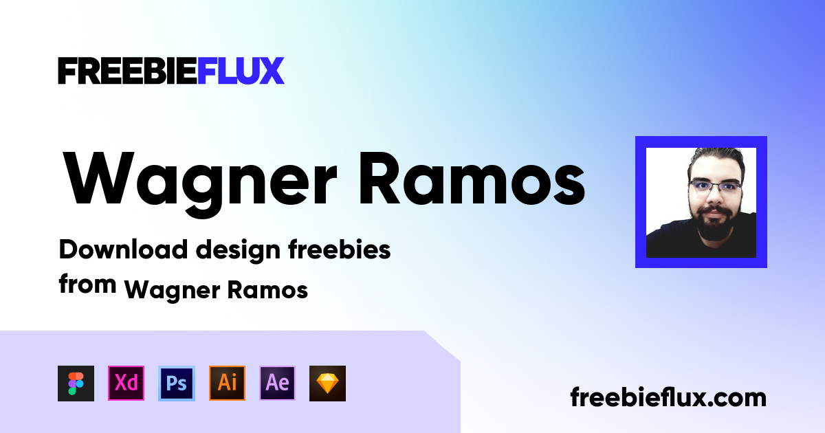 2 freebies for Figma, Adobe XD and Sketch by Wagner Ramos