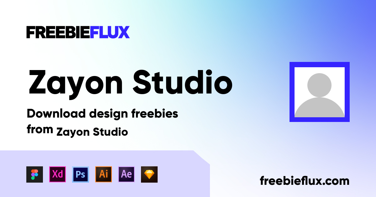 1 freebies for Figma, Adobe XD and Sketch by Zayon Studio