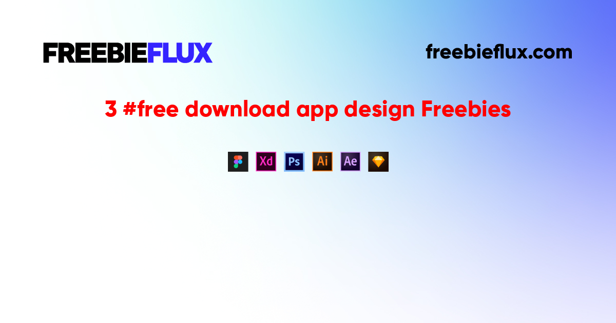 3 free figma templates for free download app design | FigmaFreebie