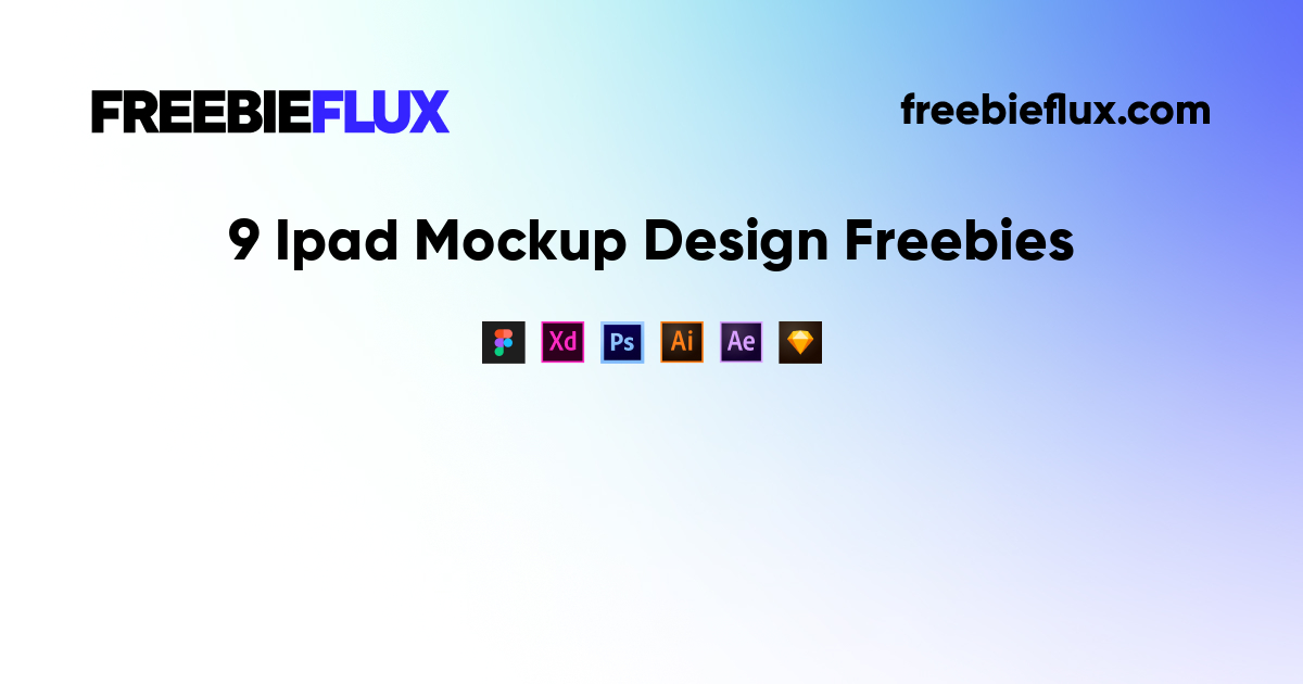 9 ipad mockup design freebies | FreebiesFlux